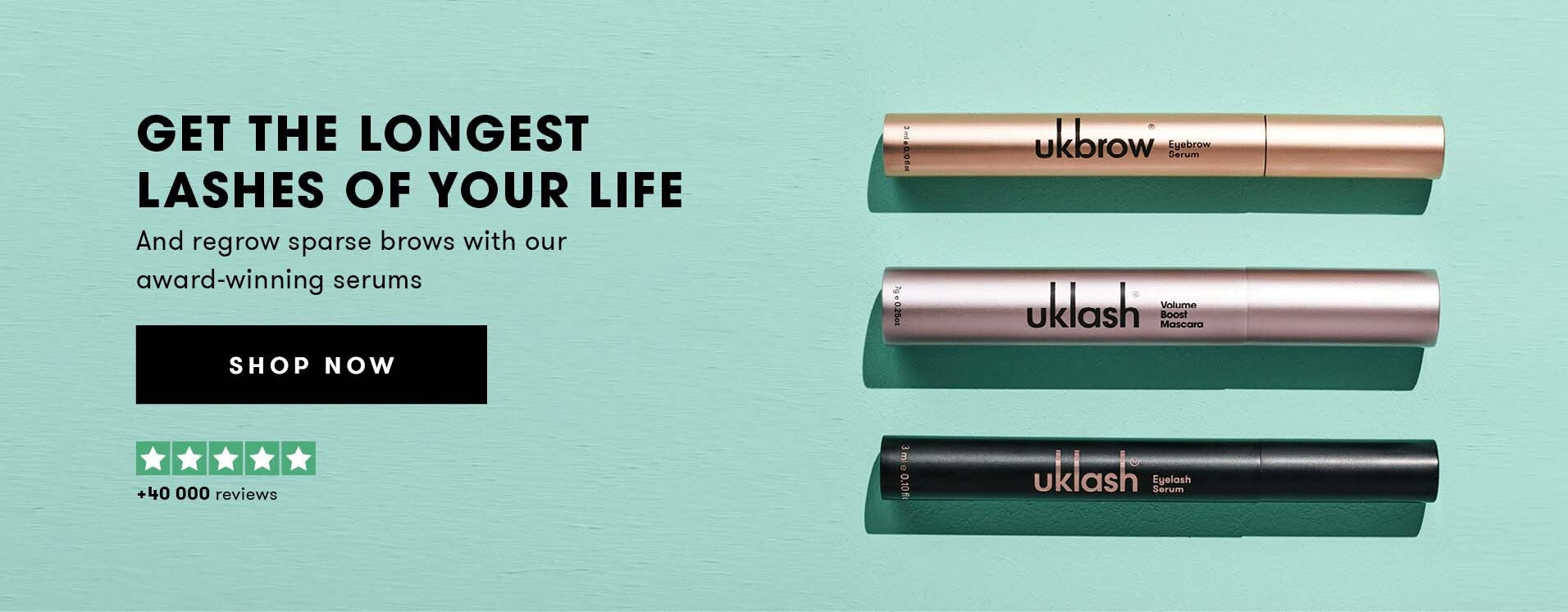 Uklash Eyelash Enhancer Serum for longer, fuller and healthier lashes ...