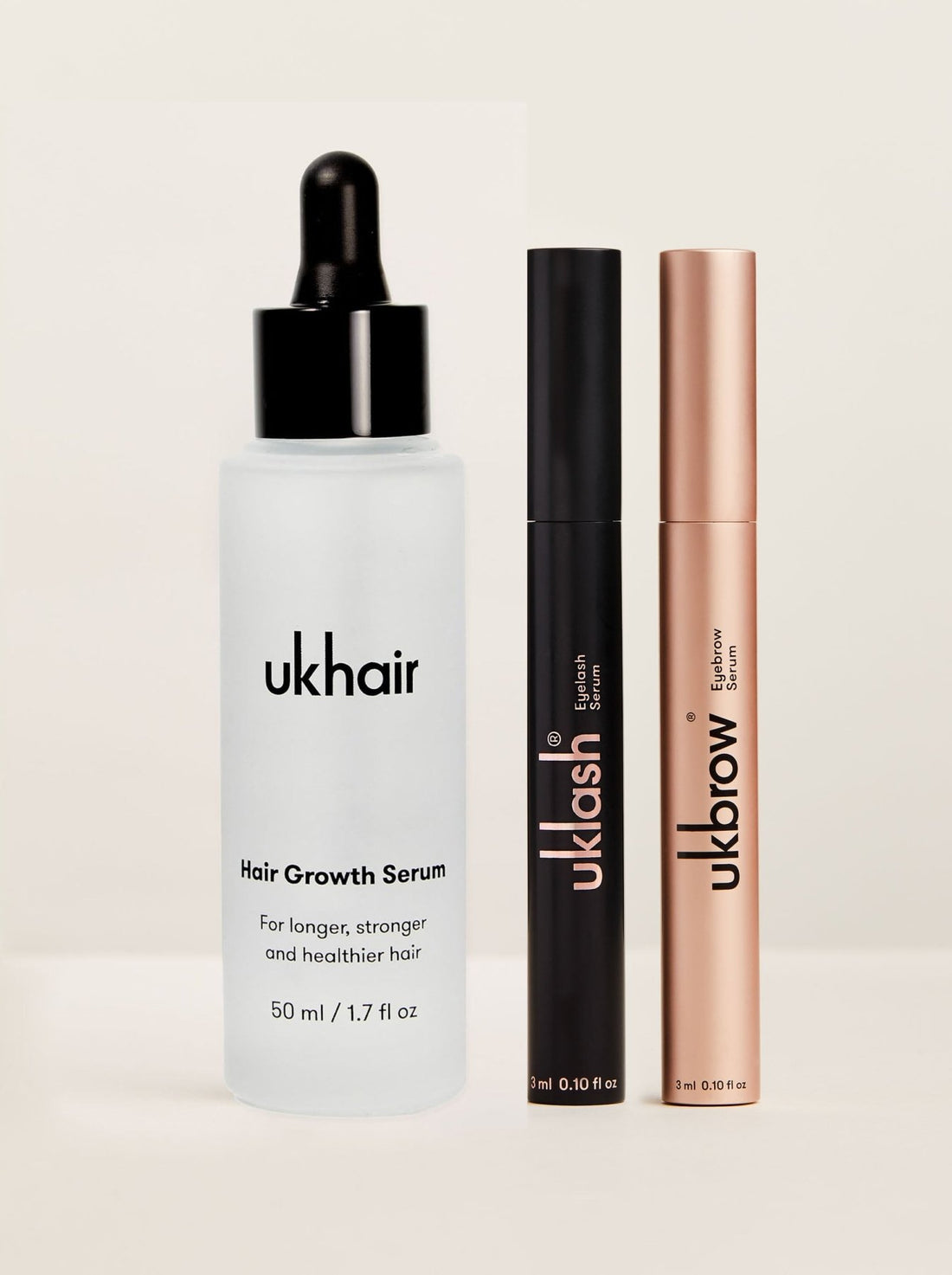 The Super Serums Set | Hair, Brows and Lashes Growth – UKLASH