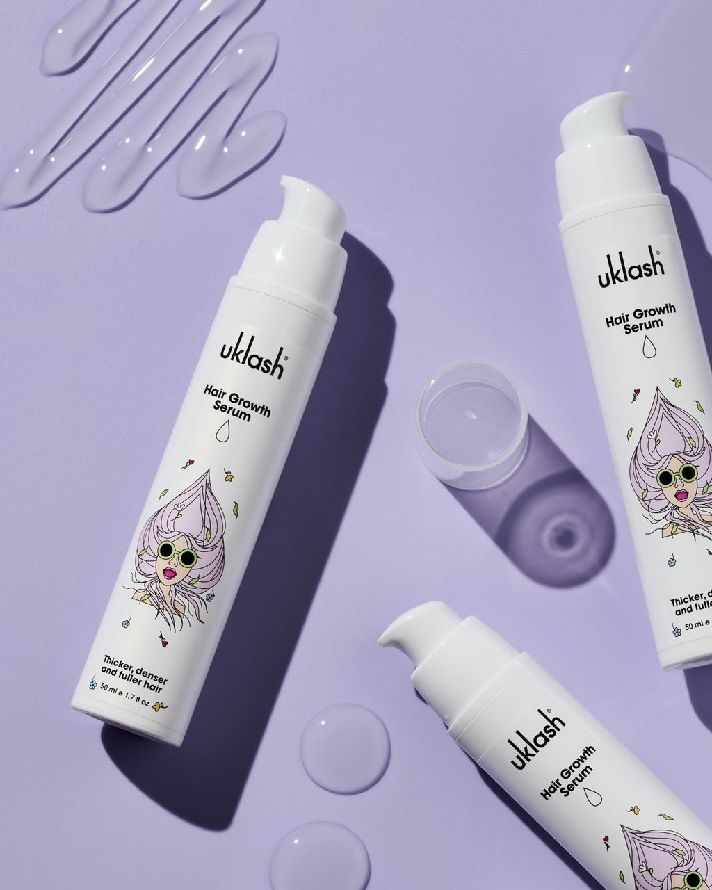 UKLASH Hair Growth Serum | Fight Hair Loss & Get Fuller Look