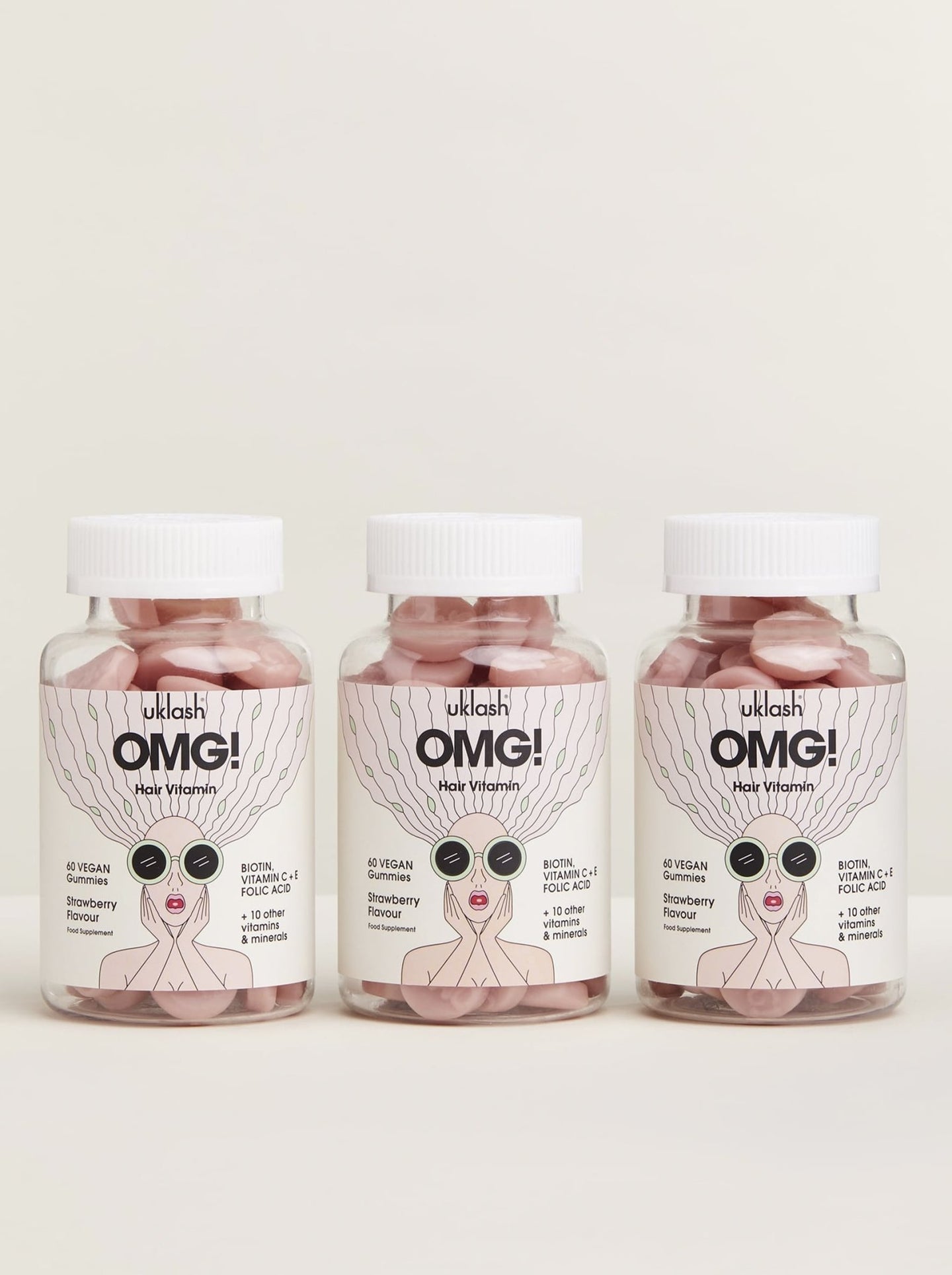 Hair Vitamins 90 days supply – UKLASH