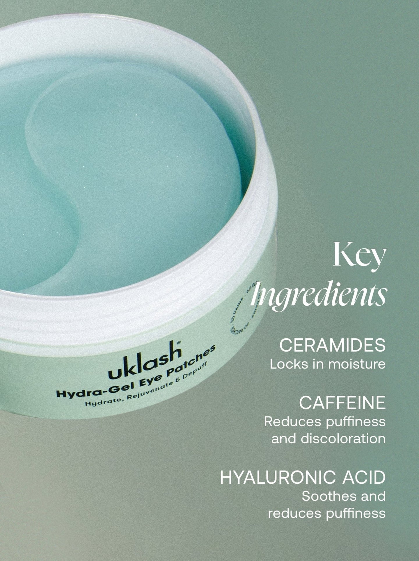 UKLASH Hydra-Gel Eye Patches | Under-Eye Rejuvenation
