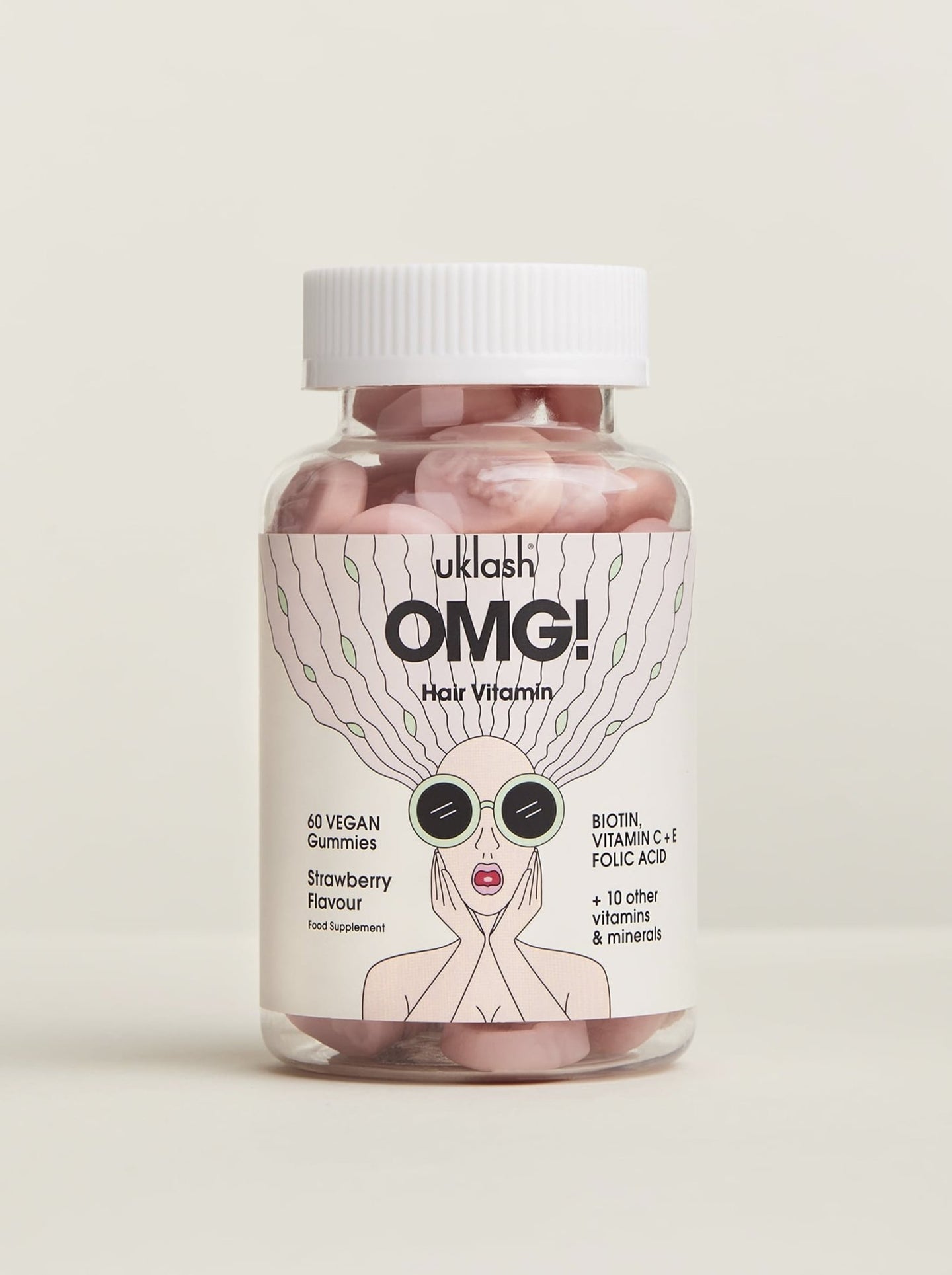 UKLASH Hair Growth Vitamins | Thicker & Healthier-Looking Hair